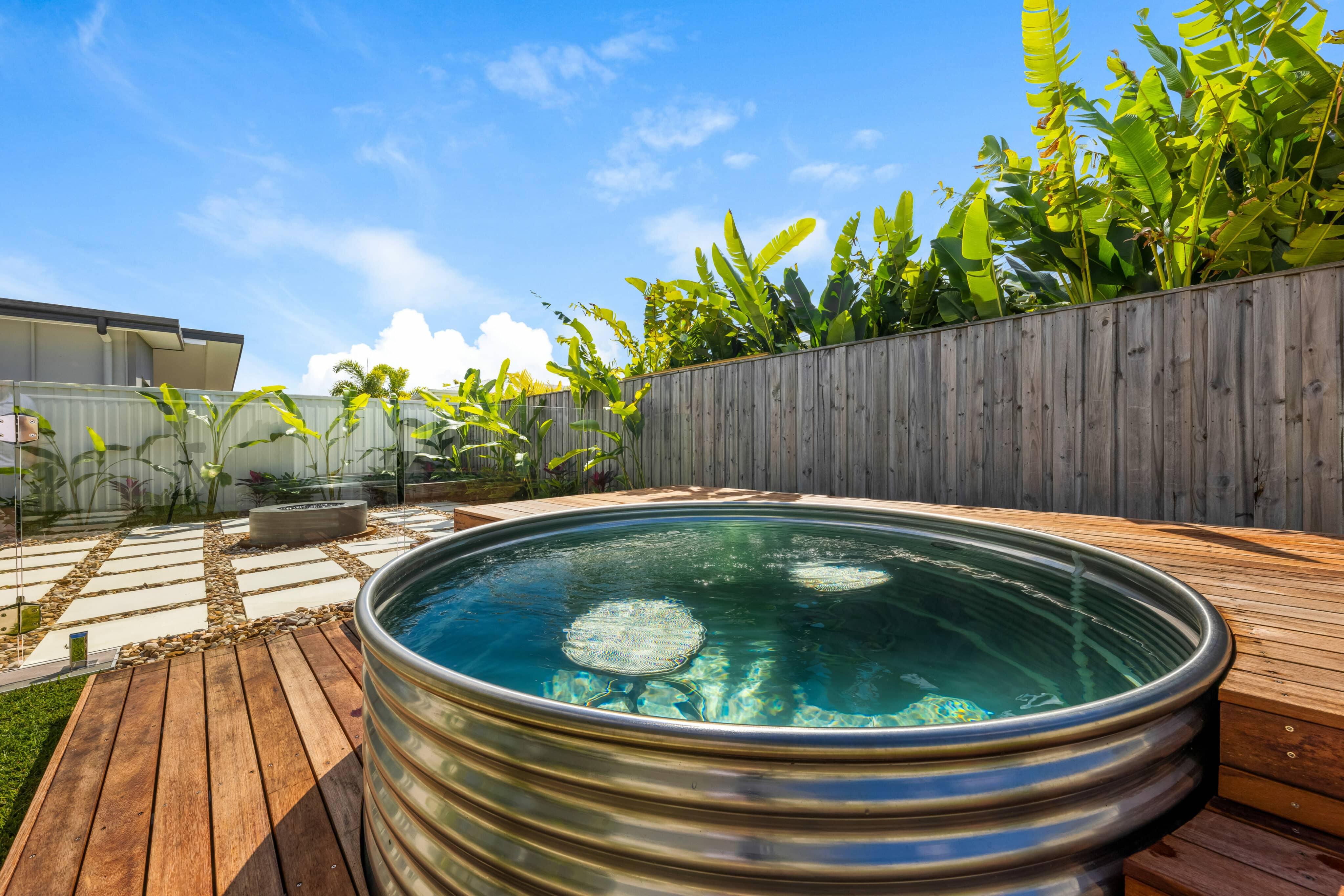 Outback Inspired Water Tank Pools Make a Splash in Australian Backyards