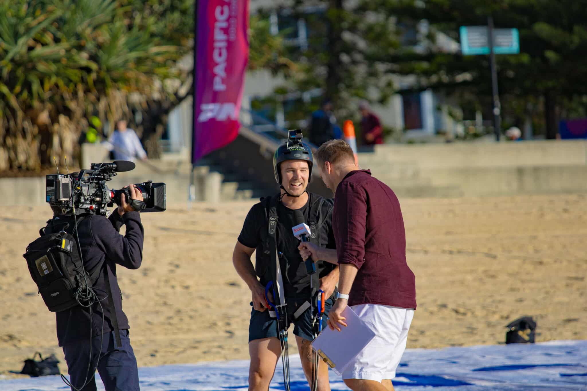 Jacko Strong's Spectacular BASE Jump from Soul Surfers Paradise