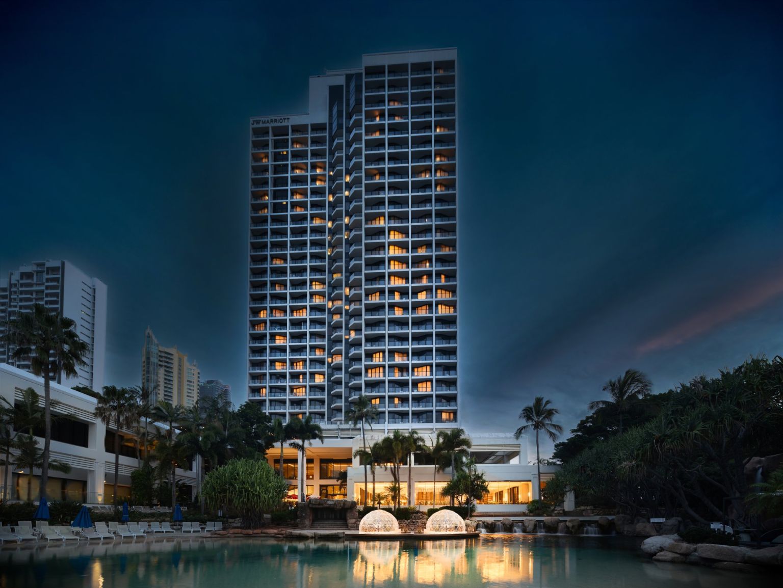 Winter Igloo Dining Lands at JW Marriott Gold Coast