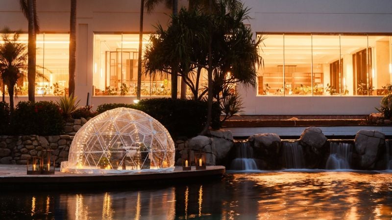 Winter Igloo Dining Lands at JW Marriott Gold Coast